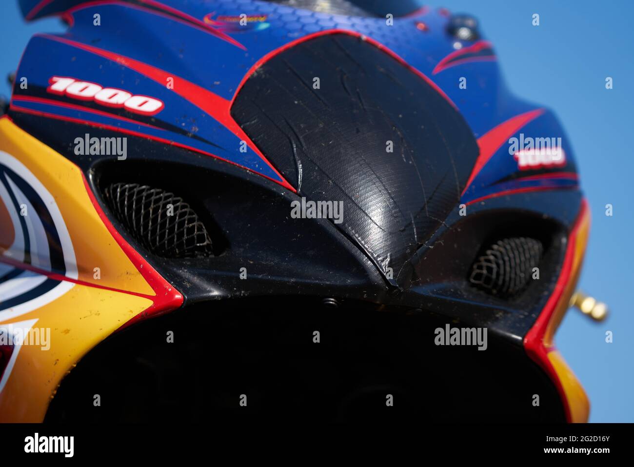 Motorcycle front view hi-res stock photography and images - Alamy