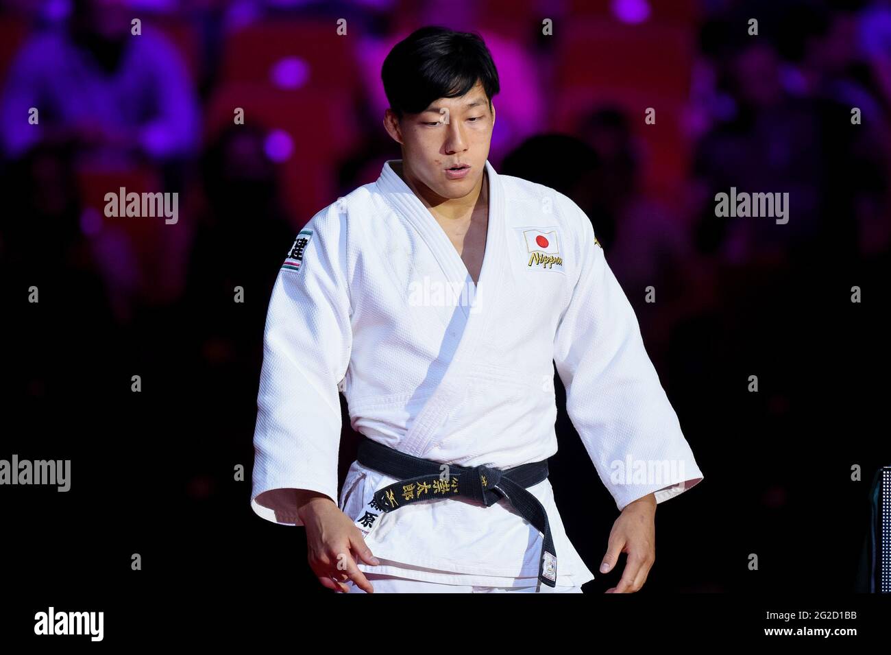 Sotaro Fujiwara of Japan during the IJF World Judo Championships 2021 ...