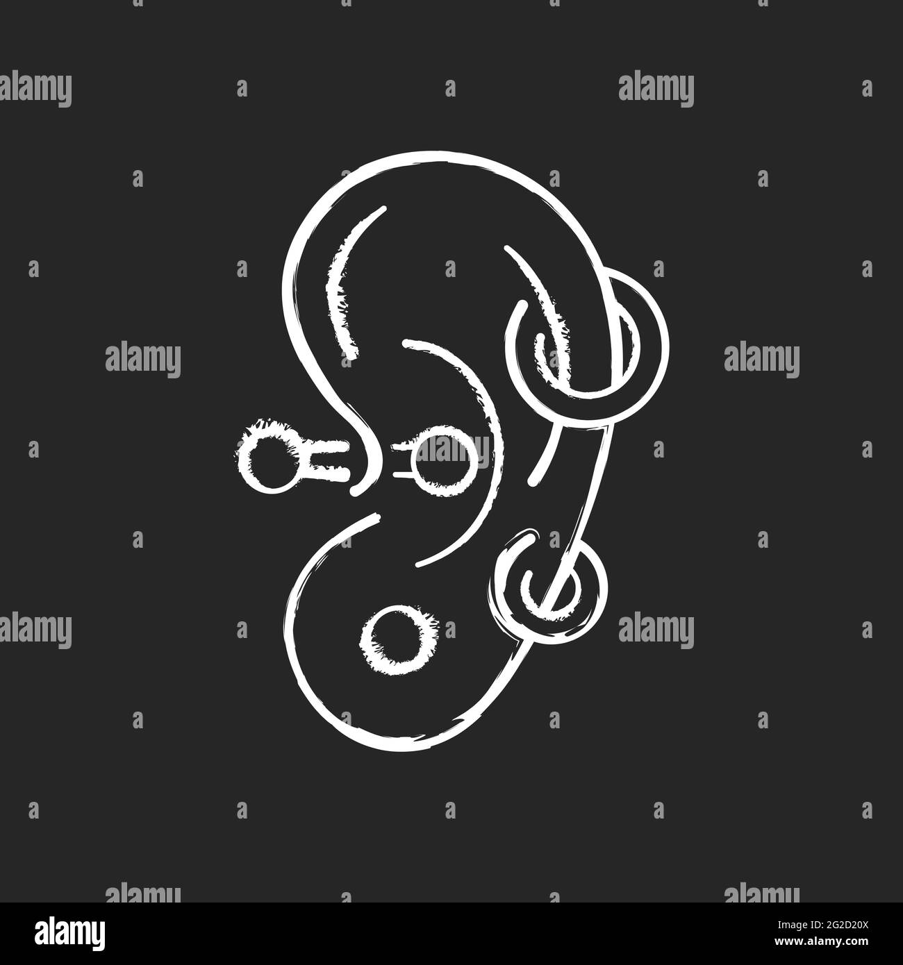Ear modification Stock Vector Images - Alamy
