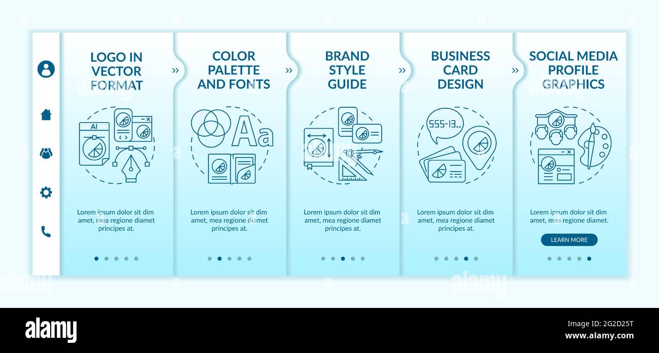 Internet services onboarding mobile Stock Vector Images - Alamy