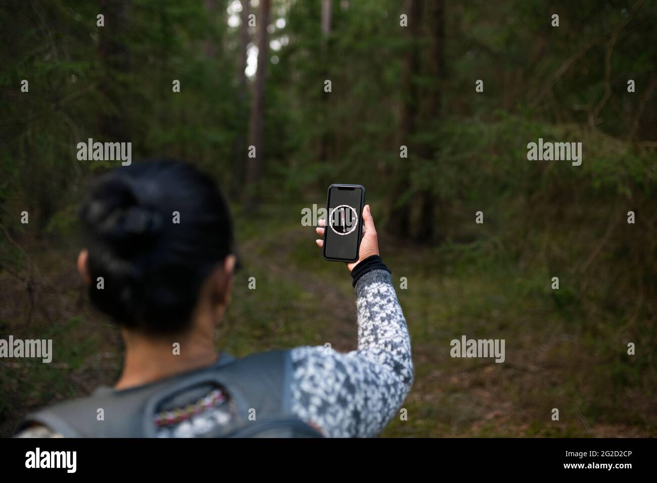 Hiking compass hi-res stock photography and images - Alamy