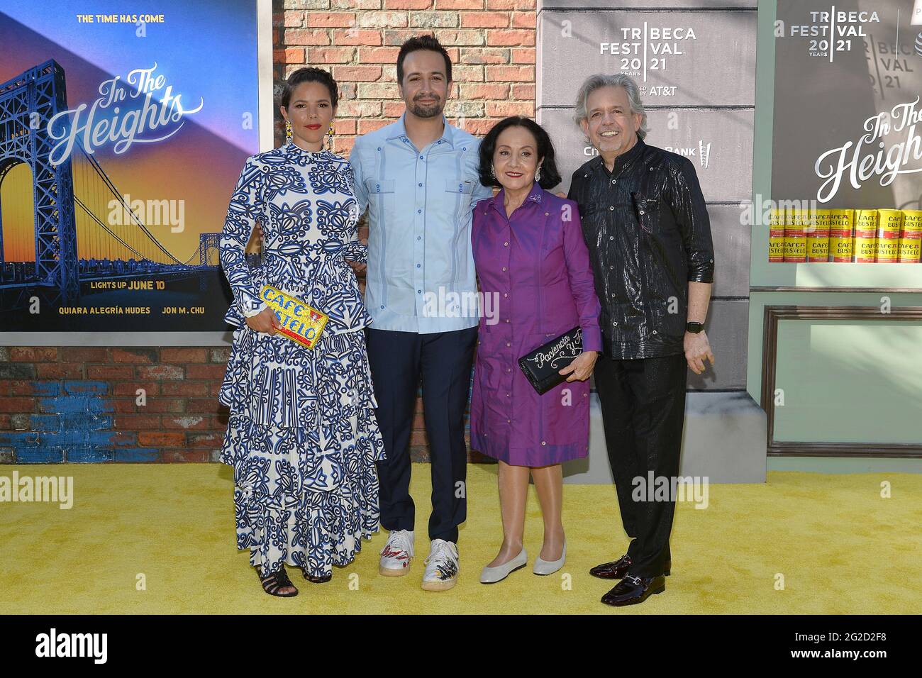 New York, USA. 09th June, 2021. (L-R) Vanessa Nadal and Producer Lin ...