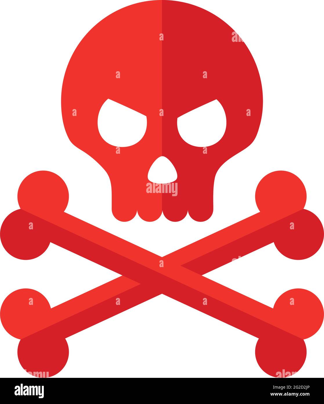 skull bones danger Stock Vector Image & Art - Alamy