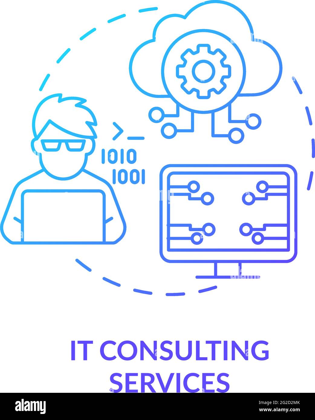 Digital transformation consulting Stock Vector Images - Alamy