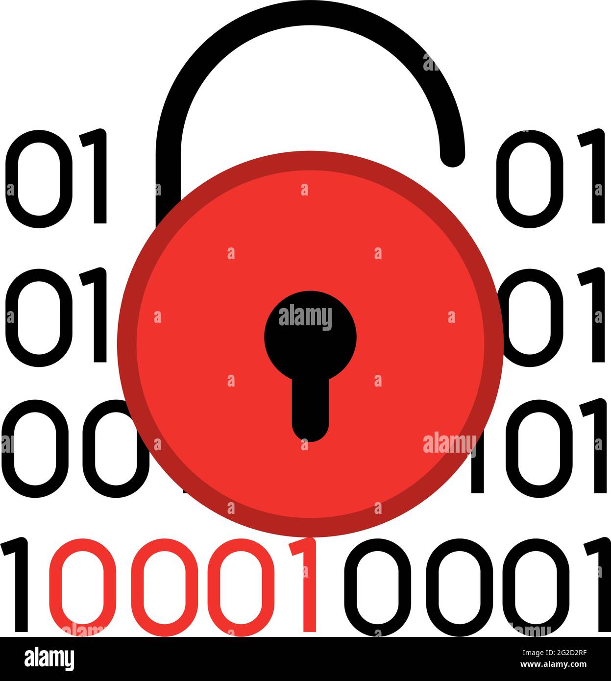 Unlocking the code Stock Vector Images - Alamy