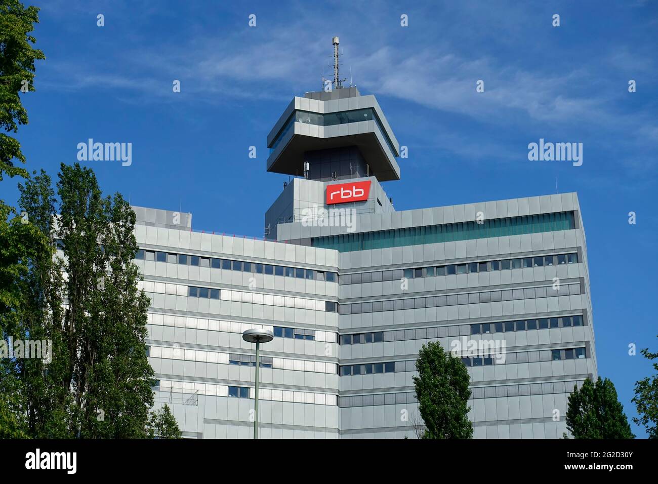 TV Channel RBB in Berlin, Germany Stock Photo - Alamy