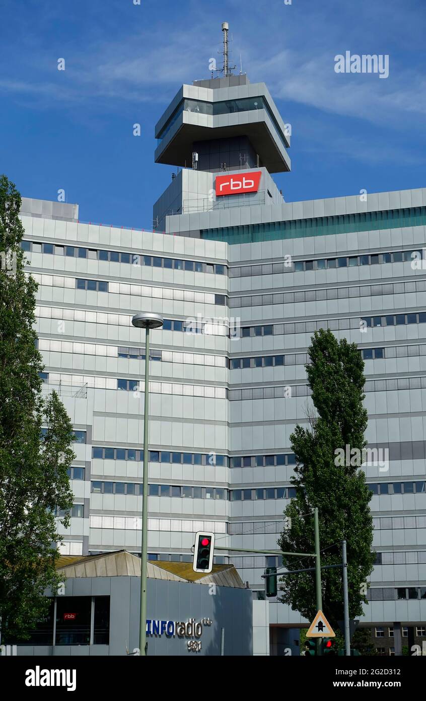 TV Channel RBB in Berlin, Germany Stock Photo - Alamy