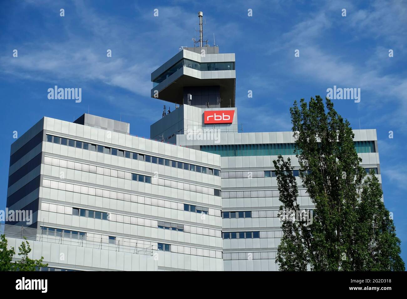 TV Channel RBB in Berlin, Germany Stock Photo - Alamy