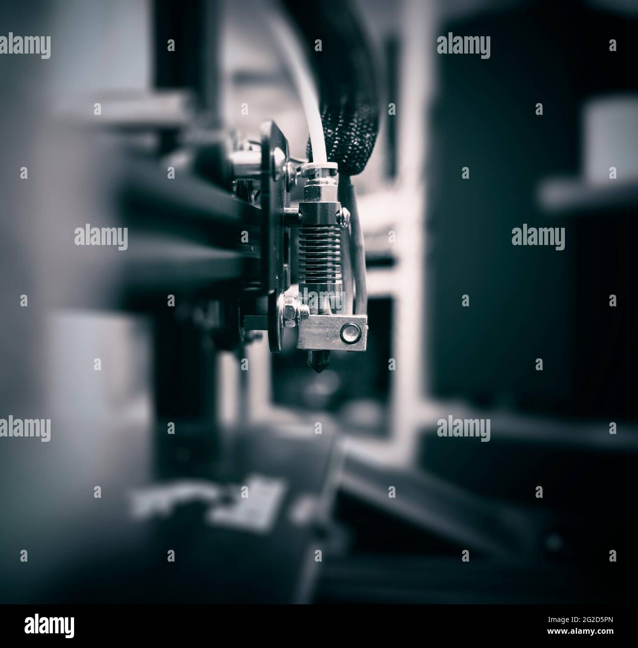 The 3D Printing Machine. Hi-Technology for Rapid Prototyping Concept ...