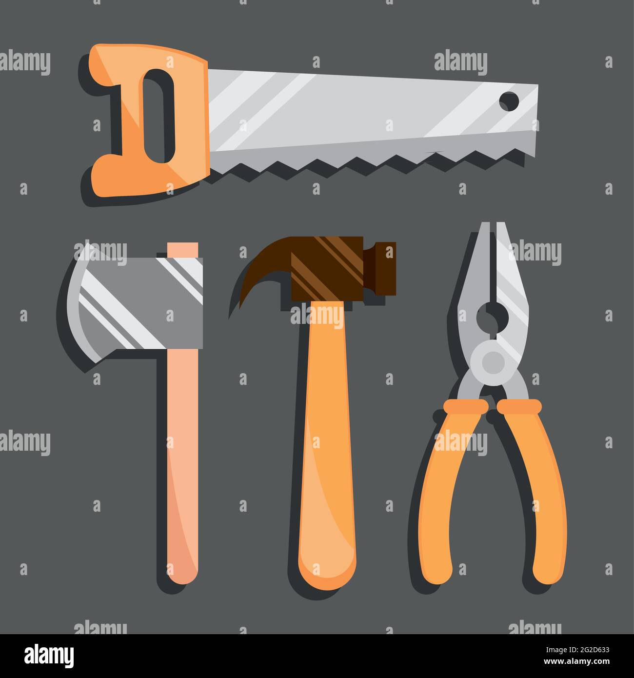 set of tool box Stock Vector Image & Art - Alamy
