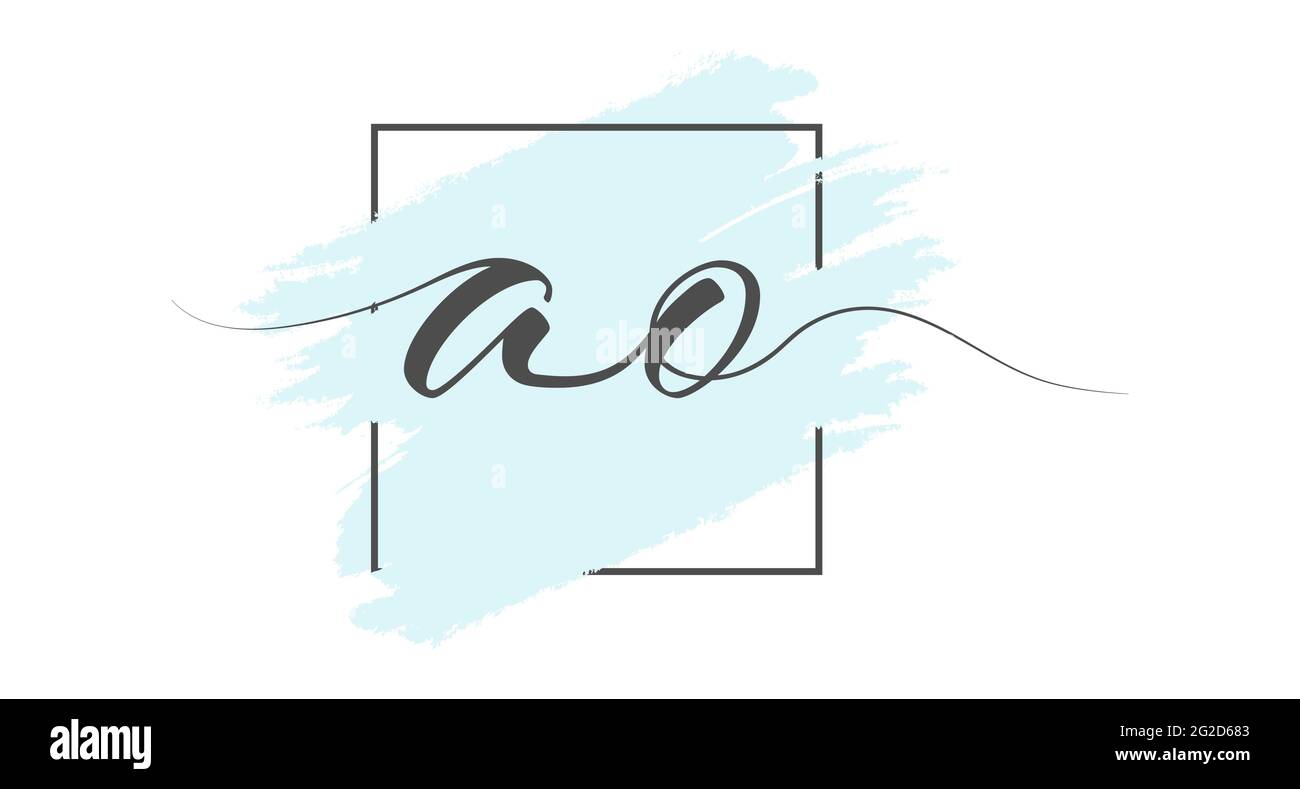 Ao signature hi-res stock photography and images - Alamy