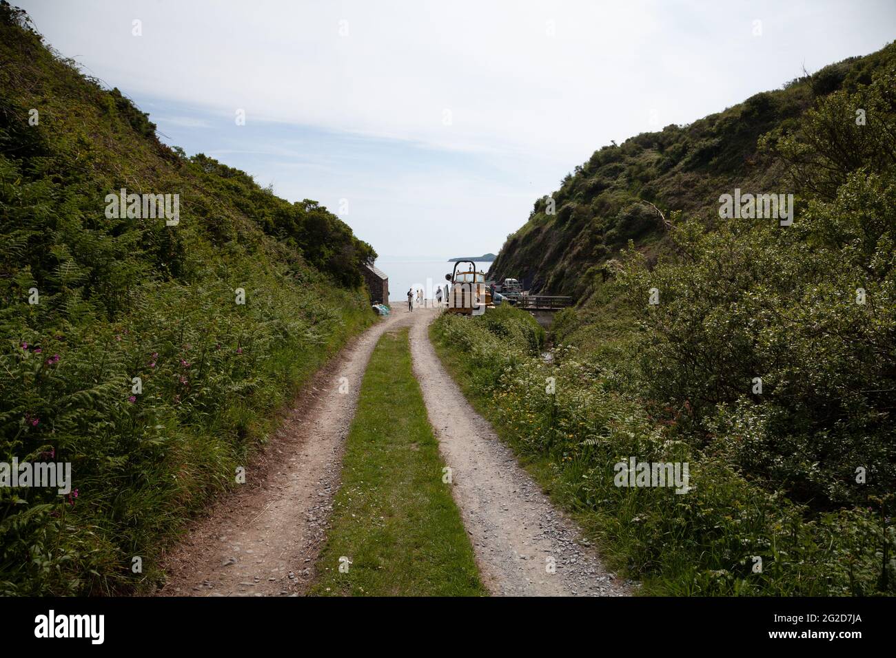 Ynys enlli ferry hi-res stock photography and images - Alamy