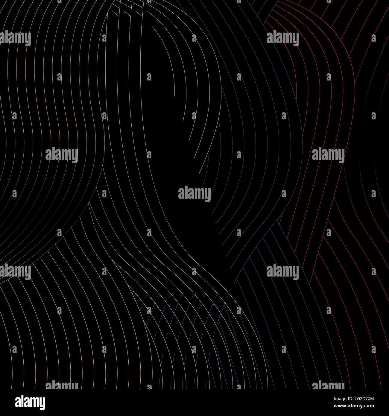 Vector of design colorful abstract digital sound wave on a black ...