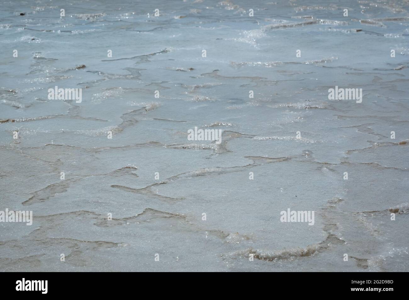 Cracked Salt Floor in the Most Important Maritime Salt Slats of ...