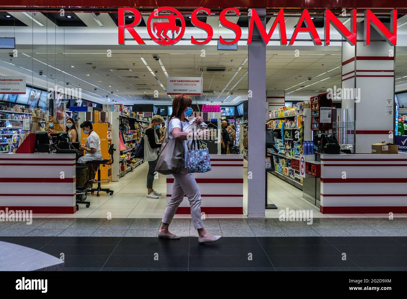 Rossmann sign hi-res stock photography and images - Alamy