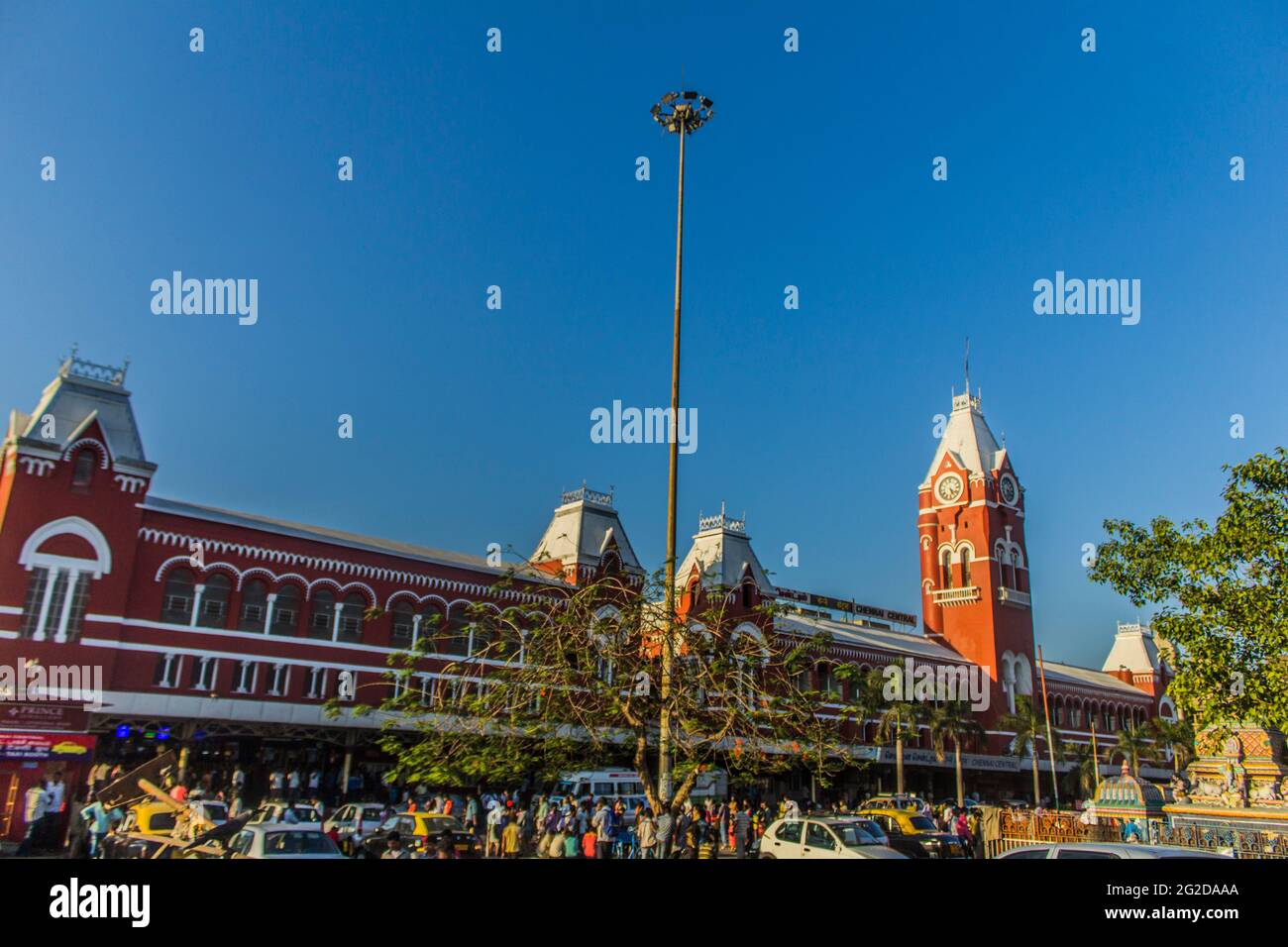 Various views of the Chennai central station Stock Photo - Alamy