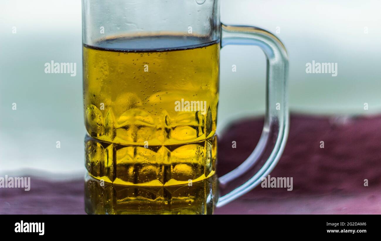 Glass beer near water sea hi-res stock photography and images - Alamy