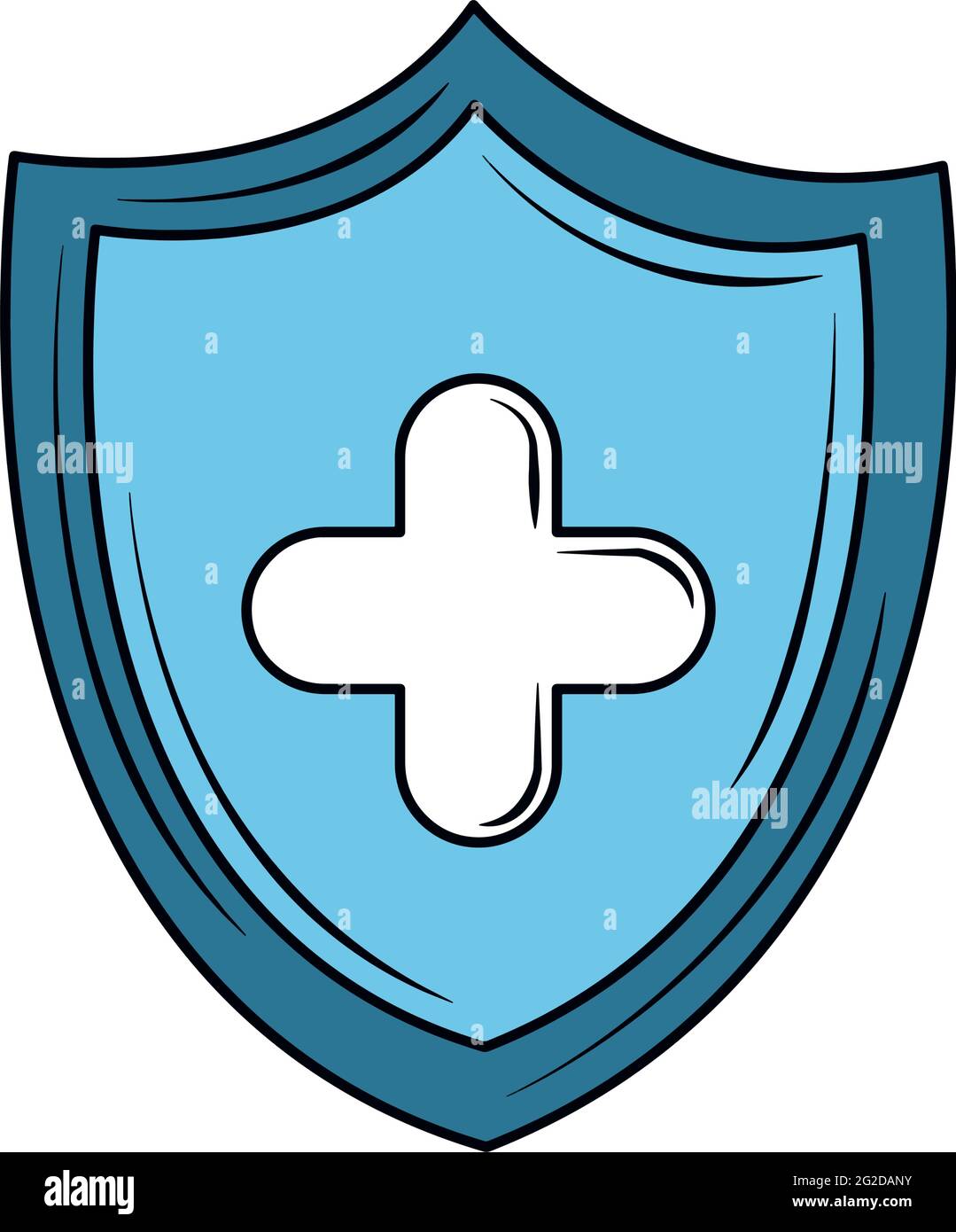 health shield protection Stock Vector Image & Art - Alamy