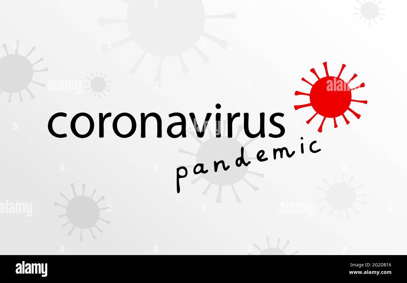 Novel Coronavirus vector lettering, symbol. Hand-drawn Sign 2019-nCoV ...