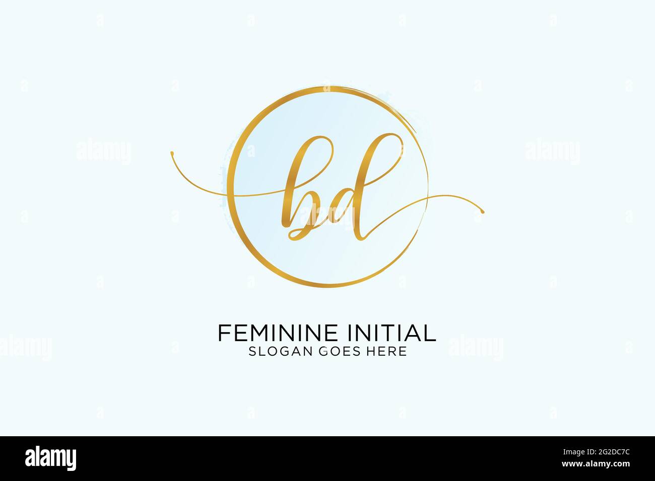 Bd initials logo hi-res stock photography and images - Alamy