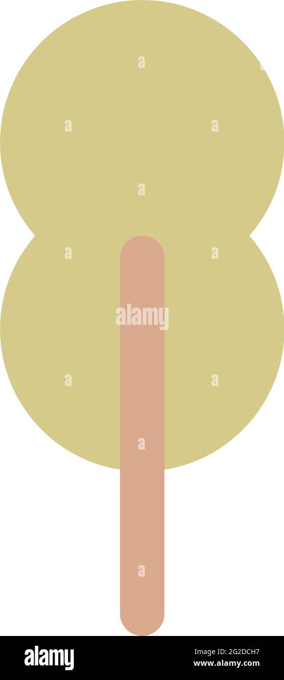 Tree icon vector symbol for nature, ecology and environment in a flat ...