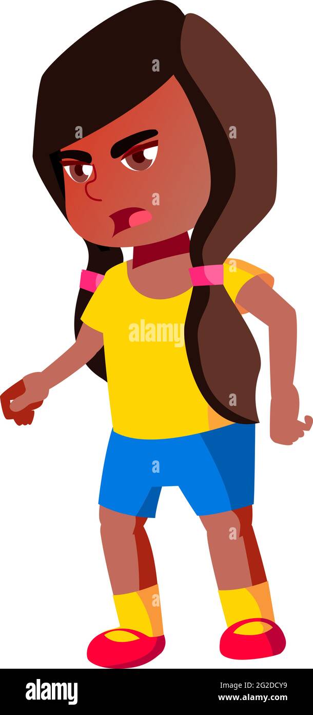 Screaming Cartoon Girl