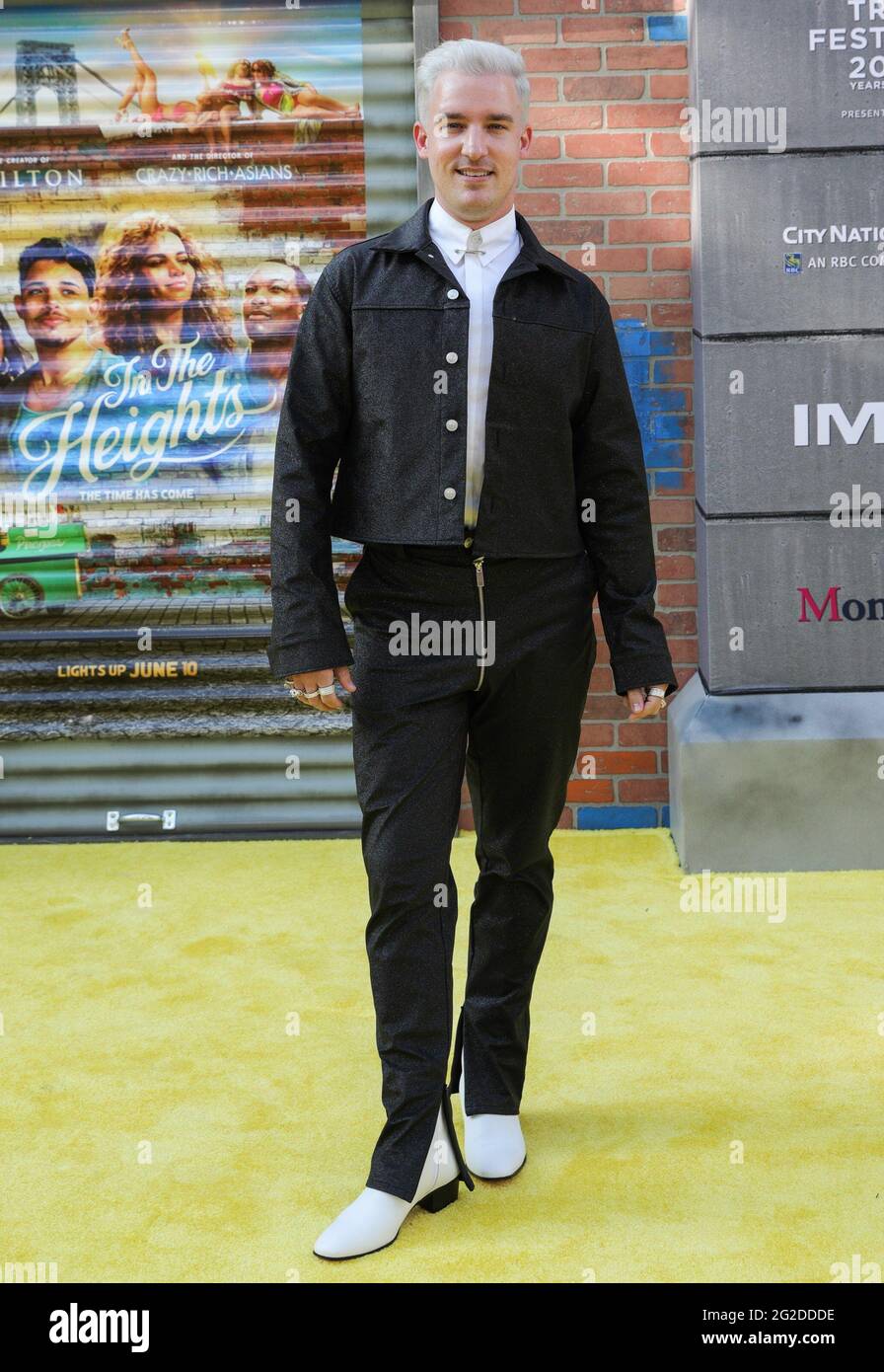 New York, NY, USA. 9th June, 2021. Mitchell Travers at arrivals for IN ...