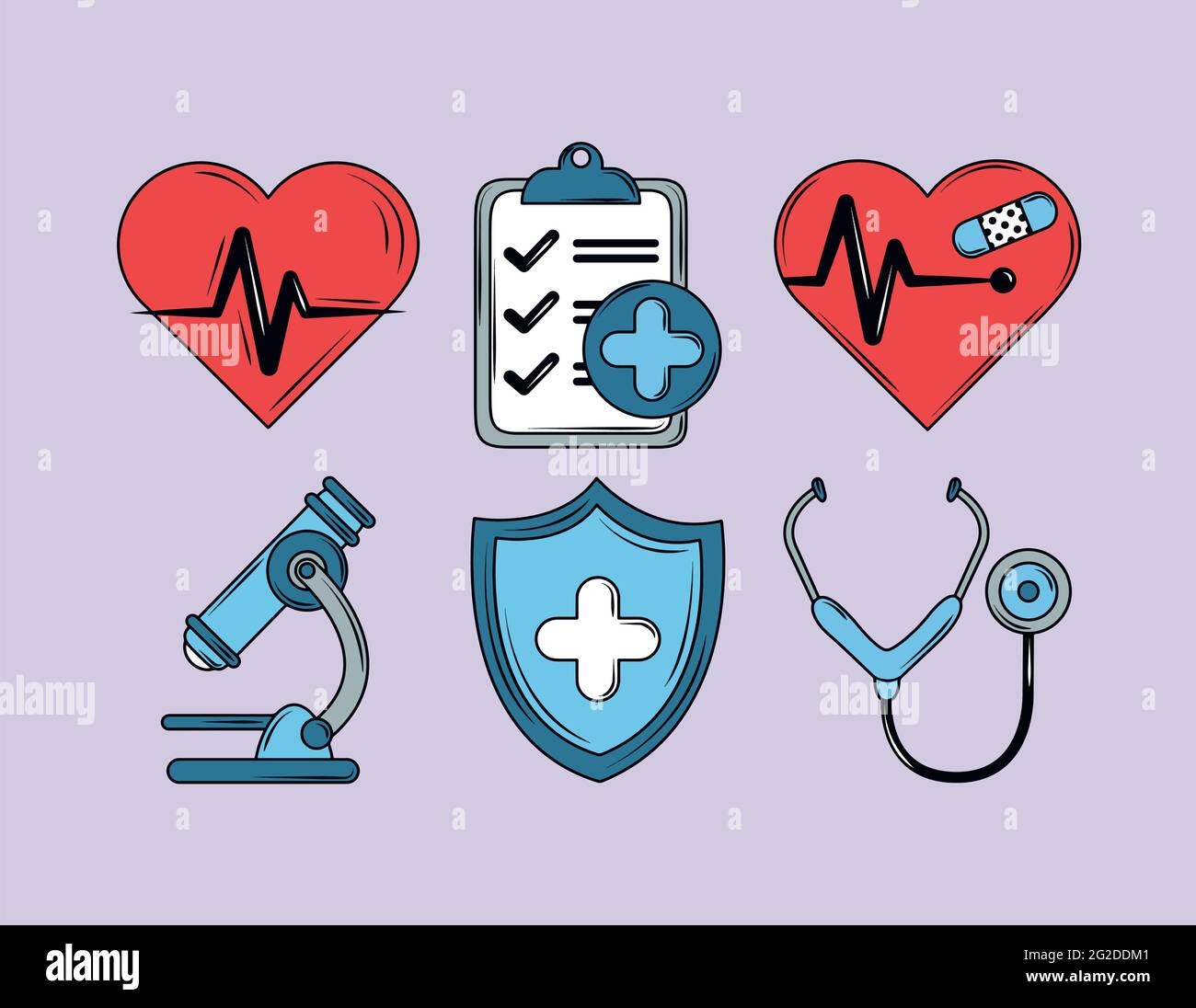 health icons collection Stock Vector Image & Art - Alamy