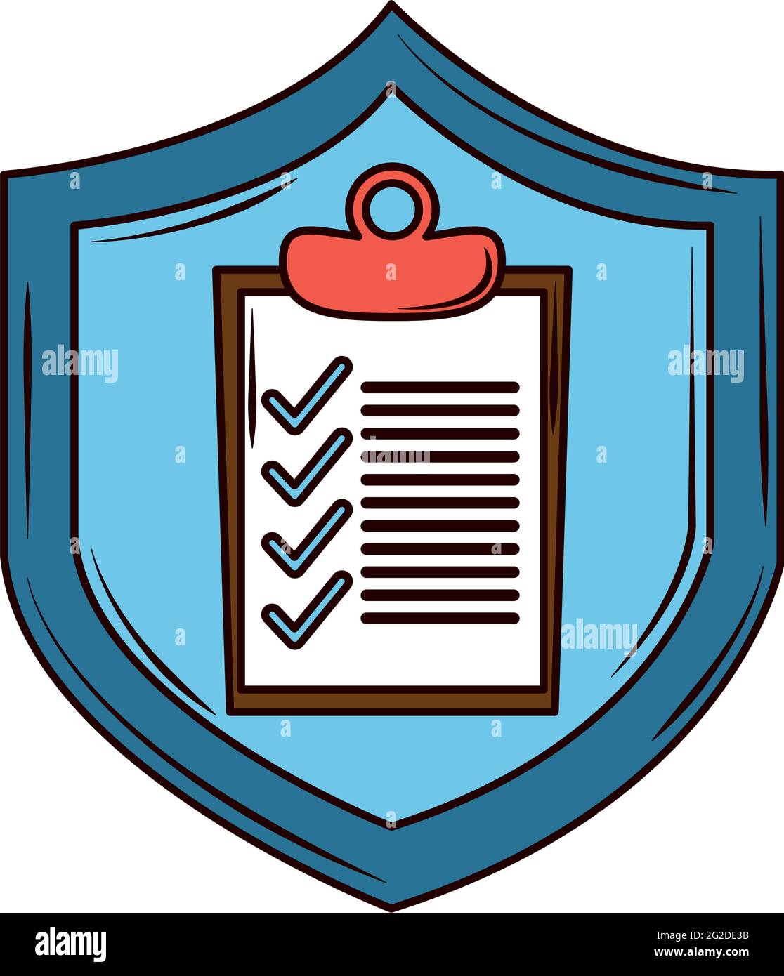insurance check list Stock Vector Image & Art - Alamy