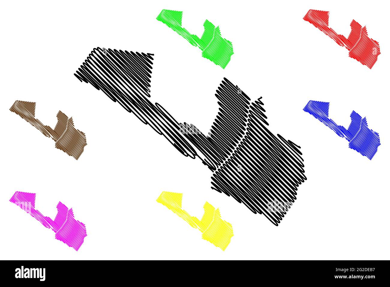 Map of manassas virginia hi-res stock photography and images - Alamy