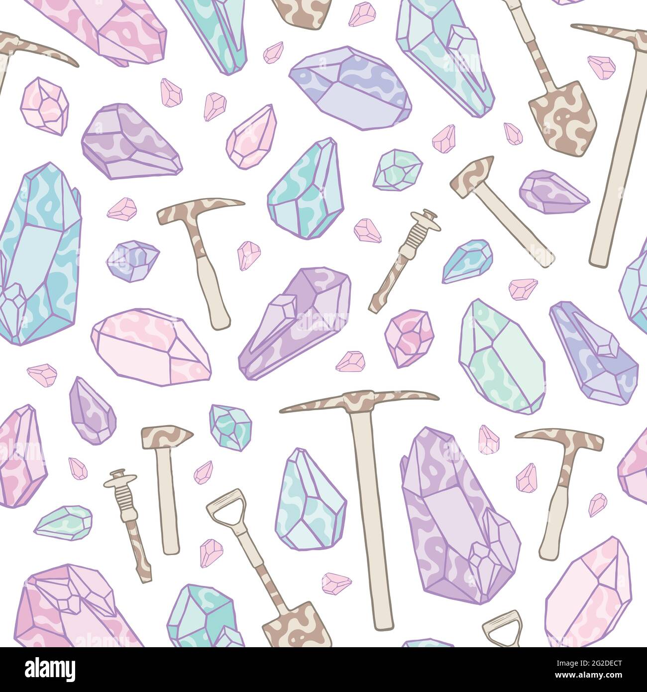 Geological hammer Stock Vector Images - Alamy