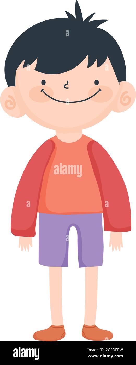 little boy cartoon Stock Vector Image & Art - Alamy