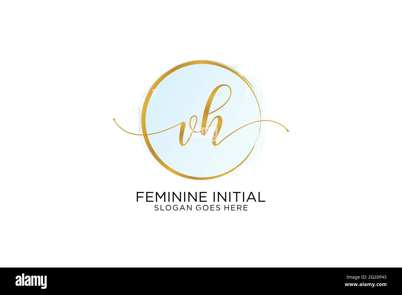 Vh initials logo hi-res stock photography and images - Alamy