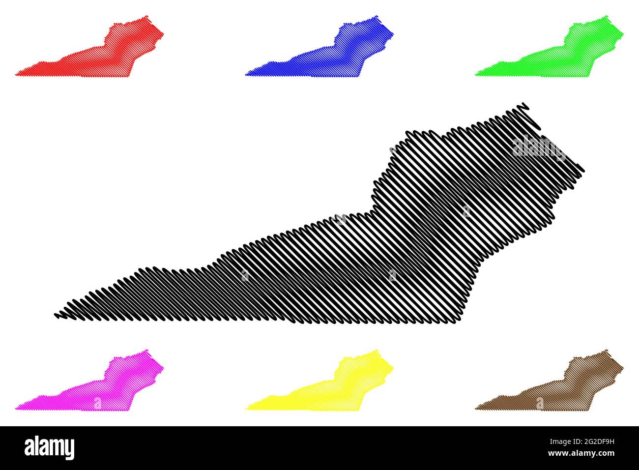 Map of jonesville virginia hi-res stock photography and images - Alamy