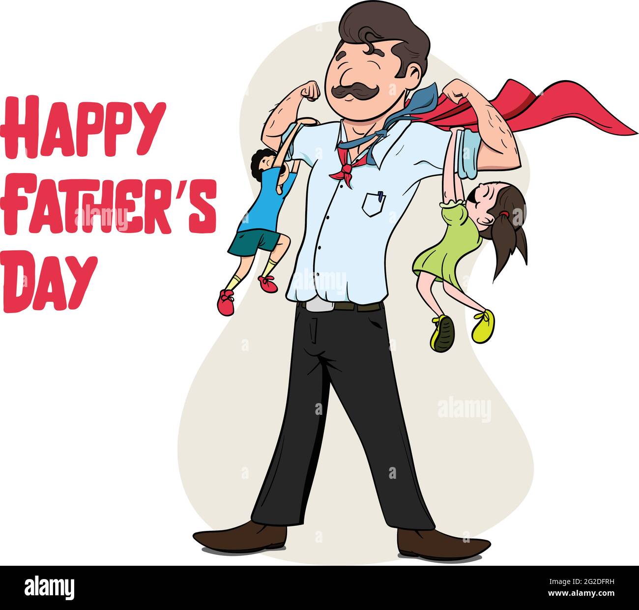 Family day father child Cut Out Stock Images & Pictures - Alamy