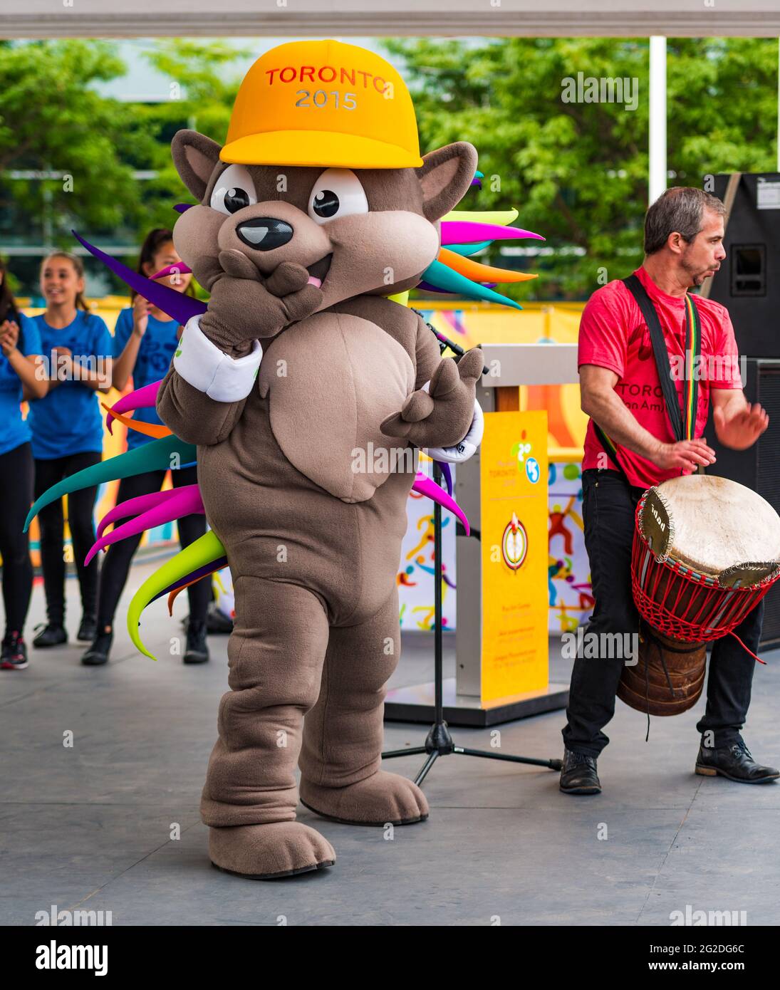 Pachi the Porcupine, Mascot of 2015 Pan Am & Parapan Am Games, Toronto ...