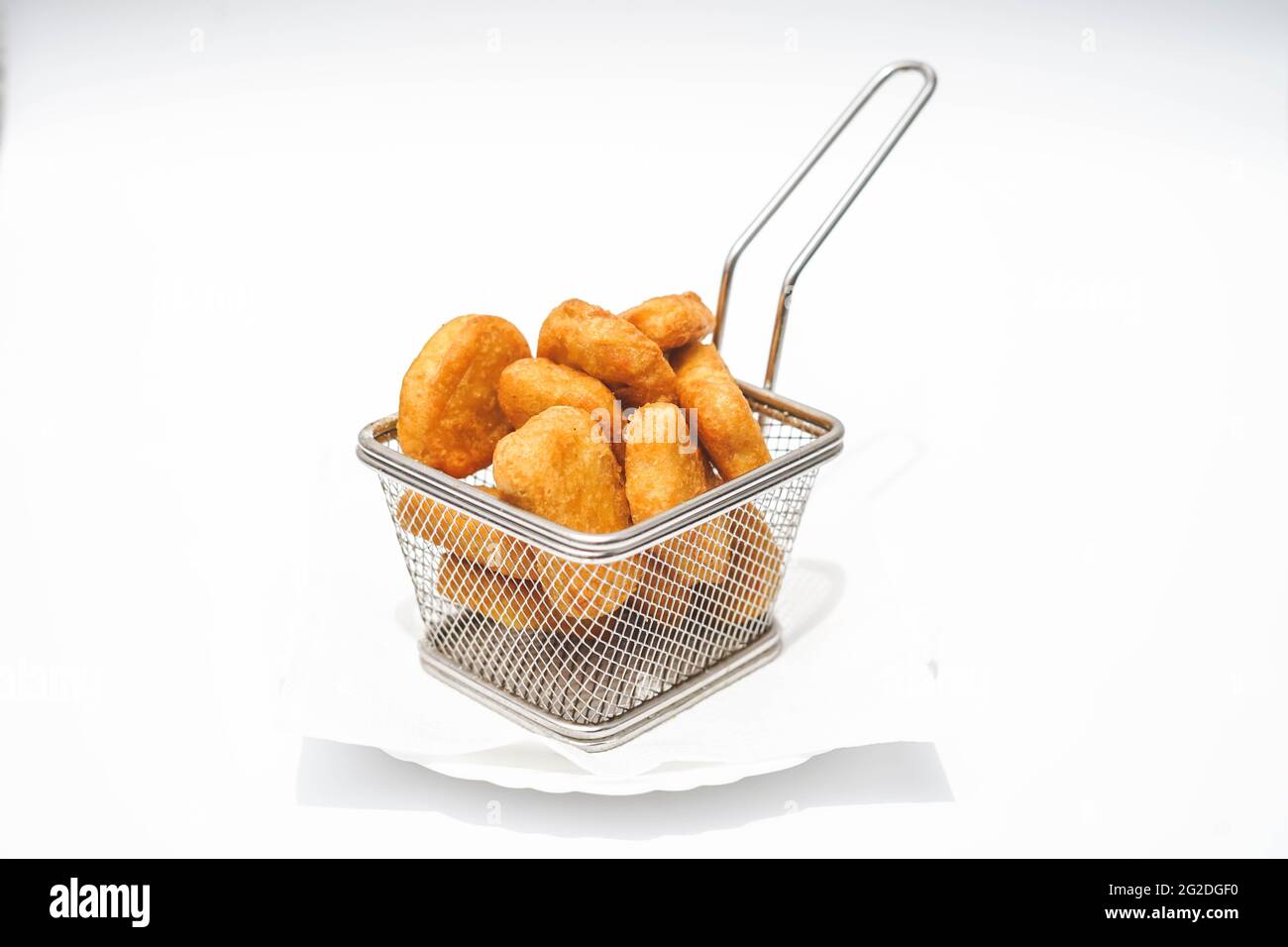 Ration of chicken nuggets Stock Photo - Alamy