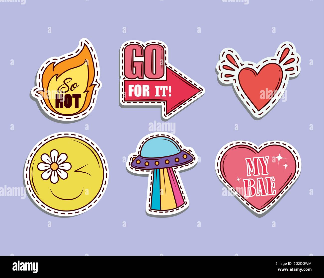 patches fun cartoon Stock Vector Image & Art - Alamy