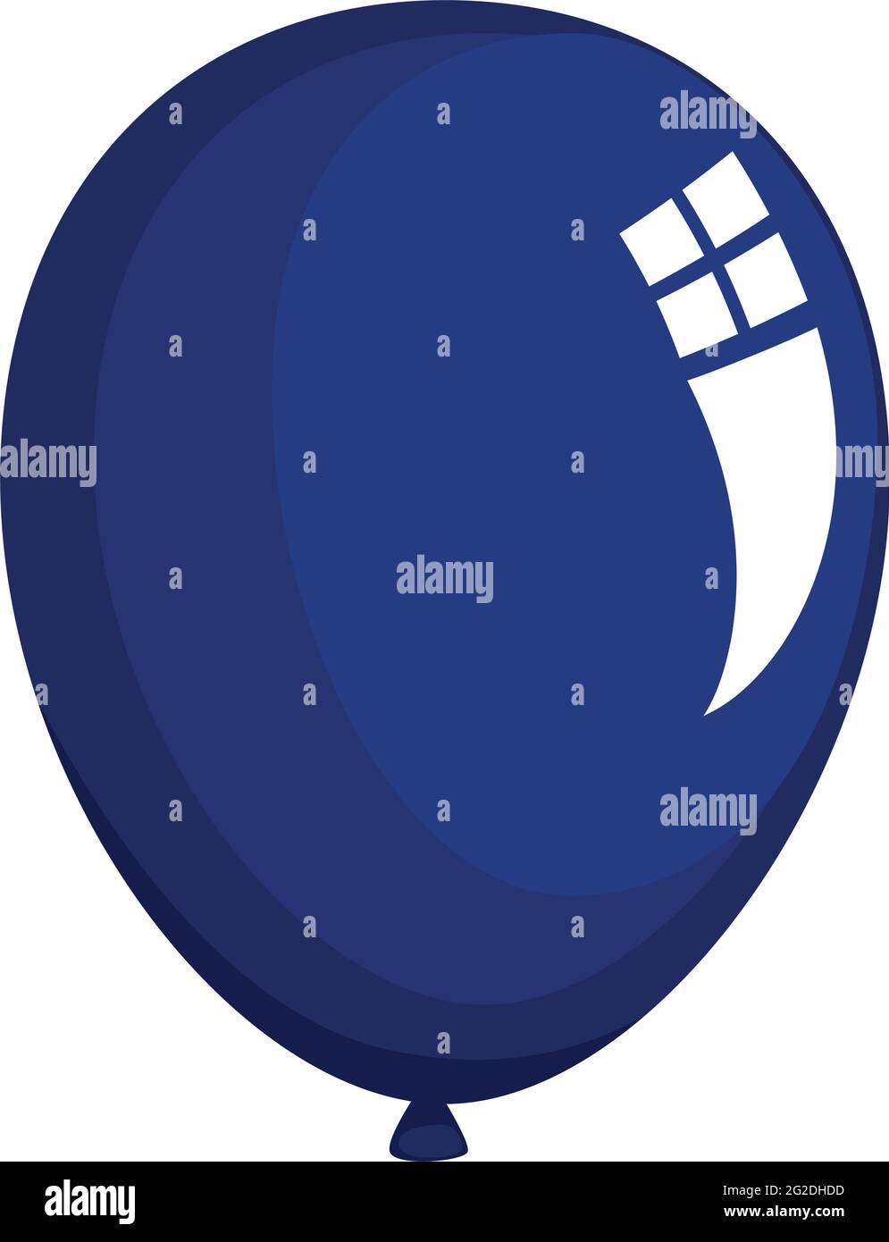 blue balloon icon Stock Vector Image & Art - Alamy