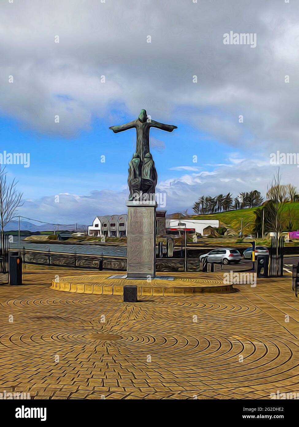 Brandon monument hi-res stock photography and images - Alamy