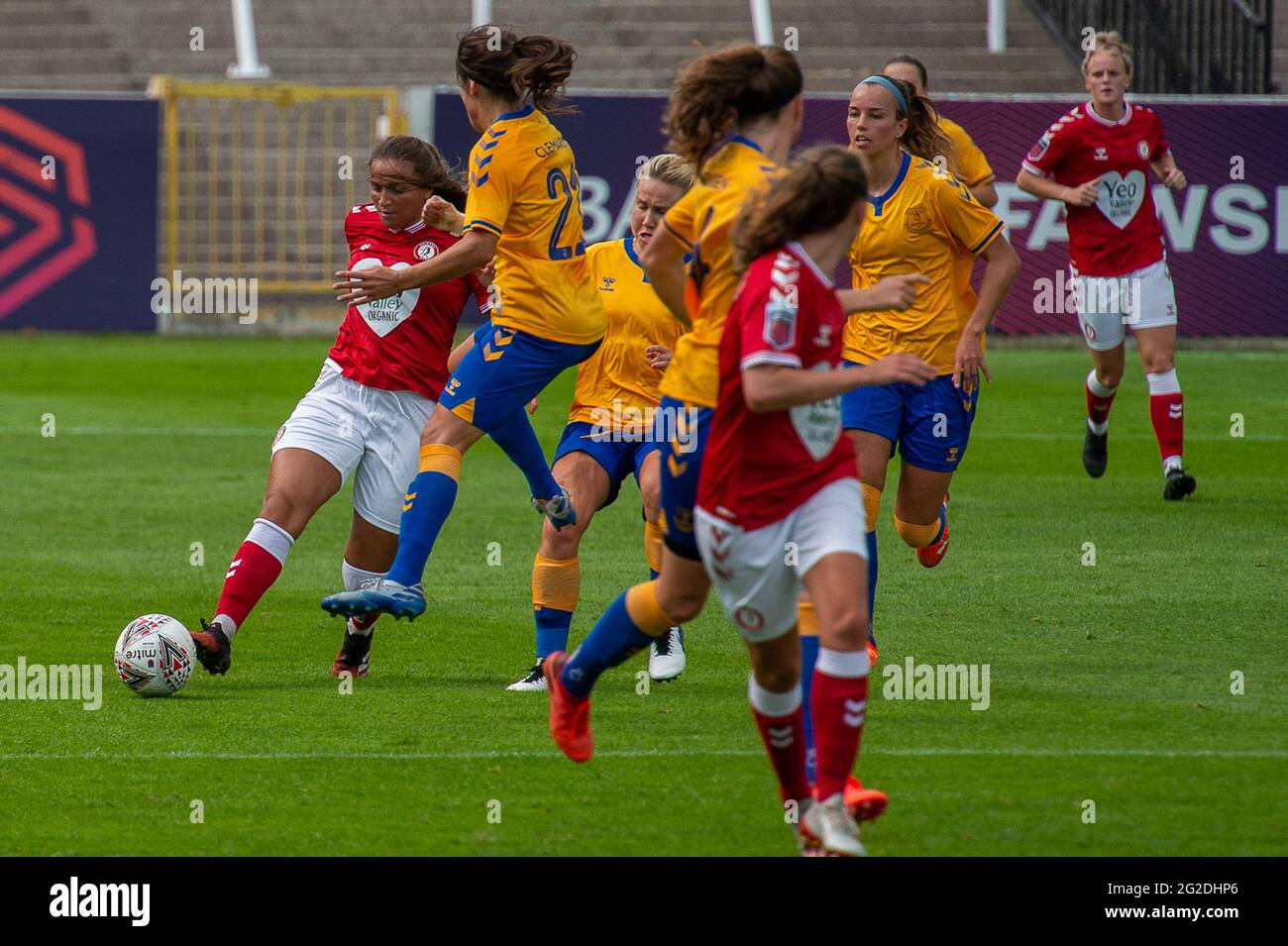 Bath, England 06 September 2020. Barclays FA Women's Super League match ...