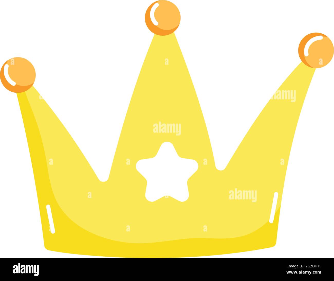 gold crown cartoon Stock Vector Image & Art - Alamy
