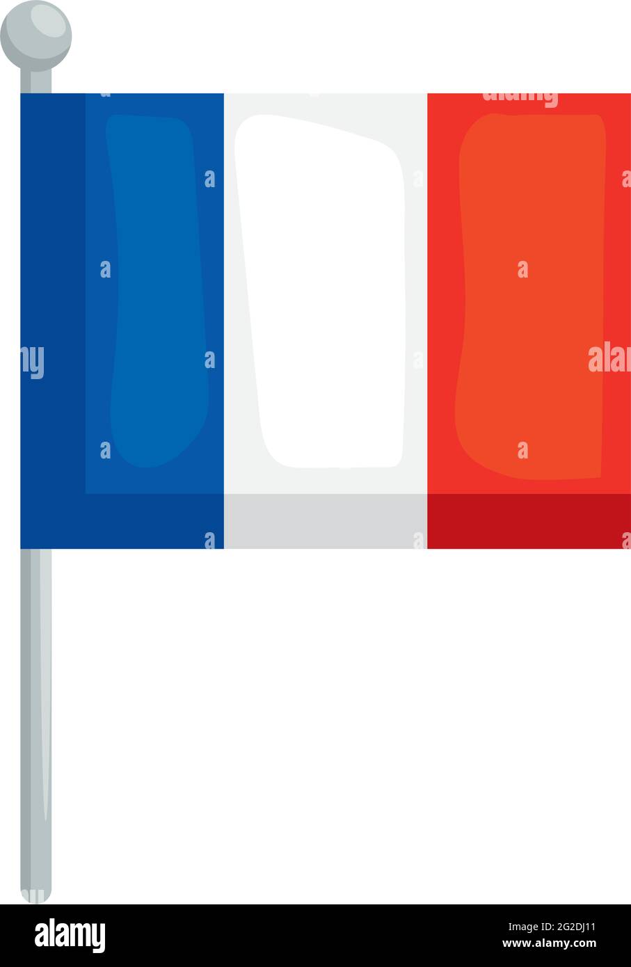 French flag icon Stock Vector Image & Art - Alamy