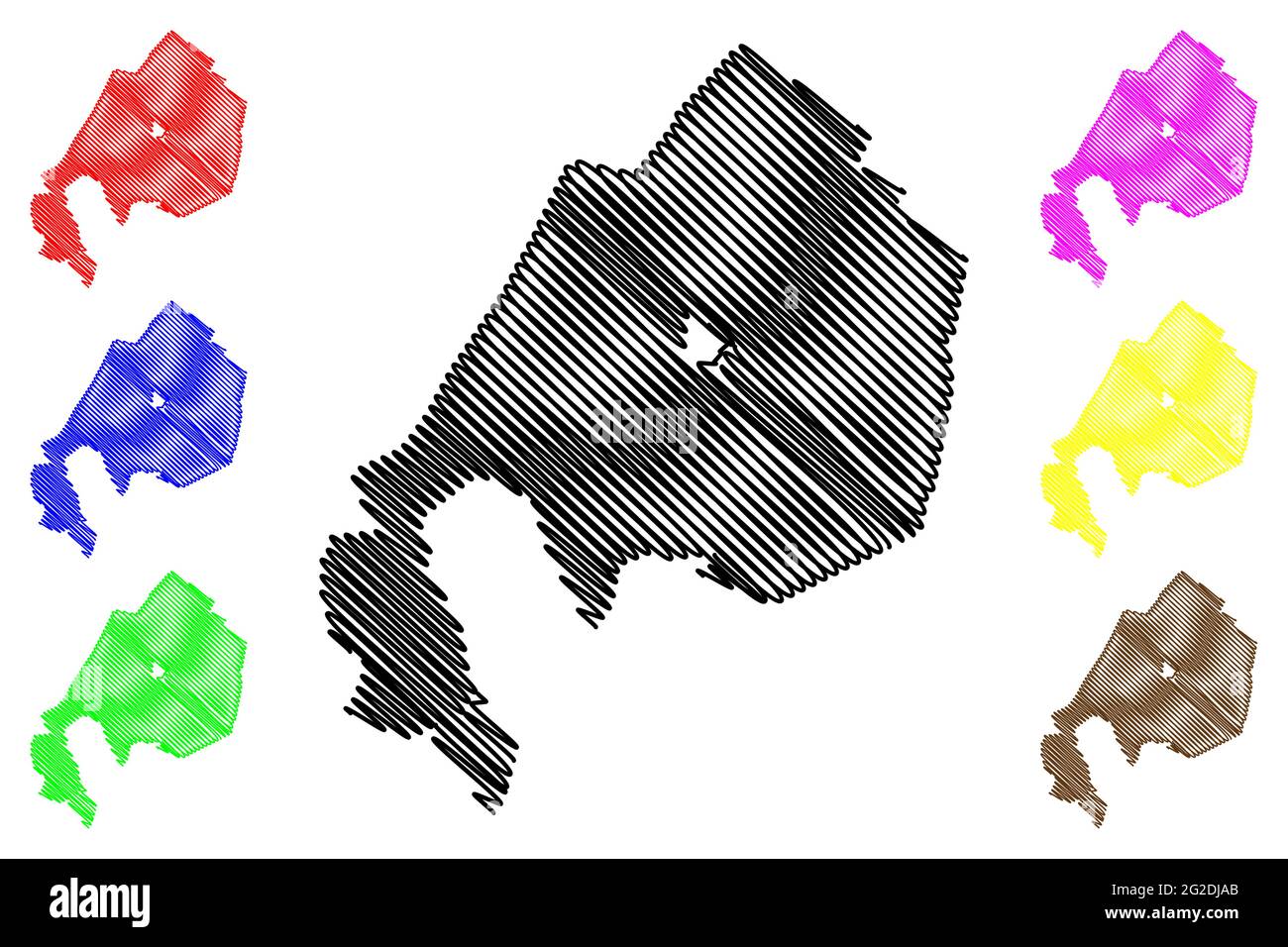 Manassas virginia map Stock Vector Images - Alamy