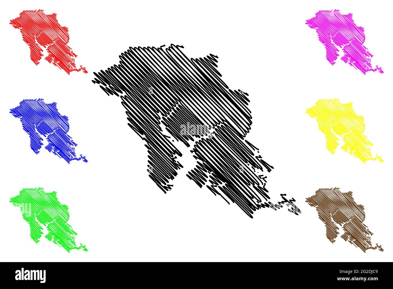 Lancaster virginia map Stock Vector Images - Alamy