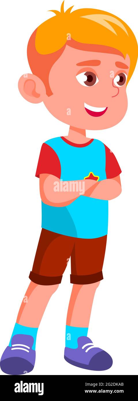 Intelligent Kid Cartoon