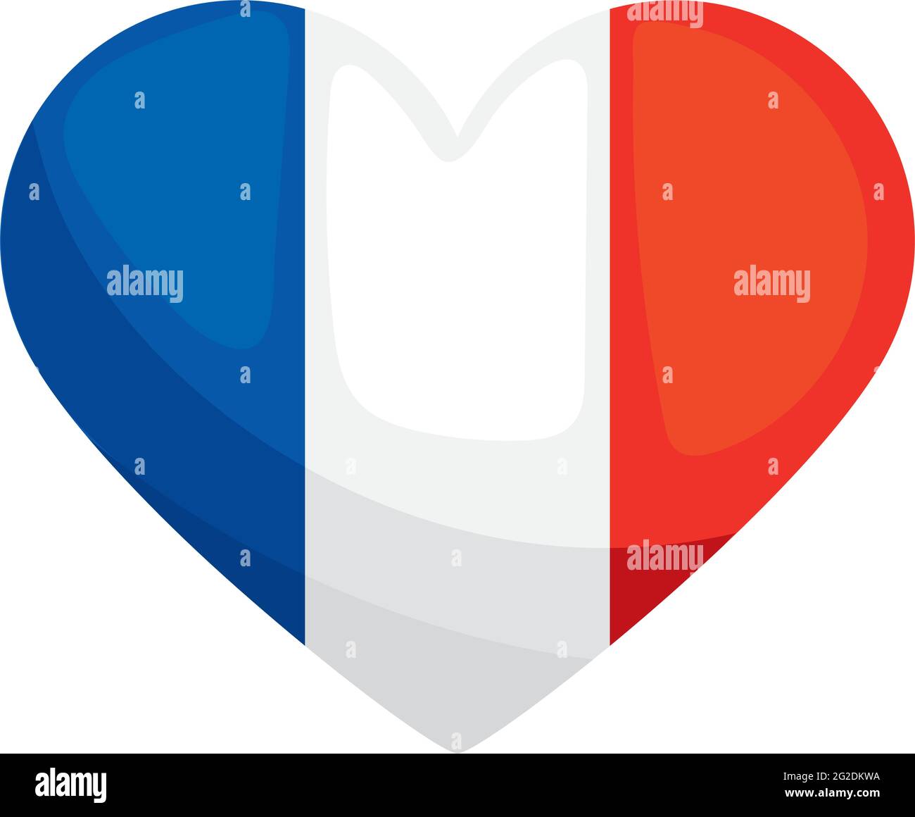 French heart icon Stock Vector Image & Art - Alamy