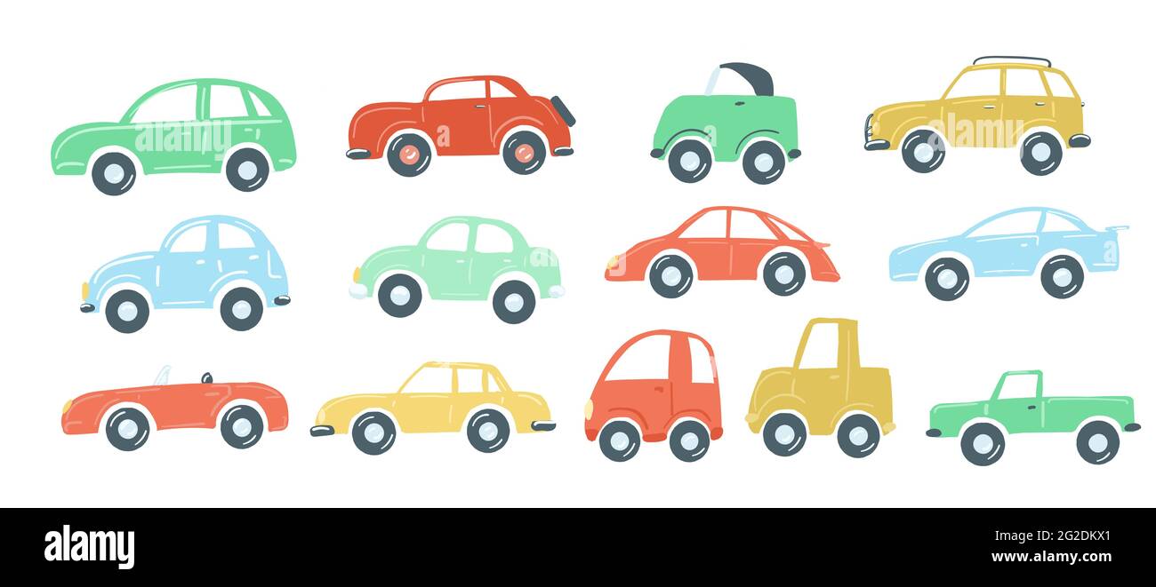 Simple Toy Car Drawing