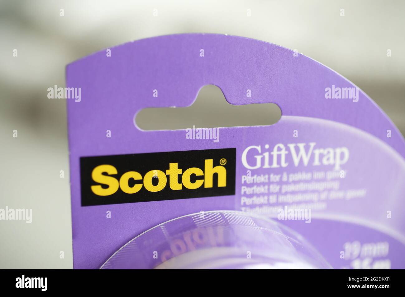Scotch gift wrap from 3M Stock Photo - Alamy