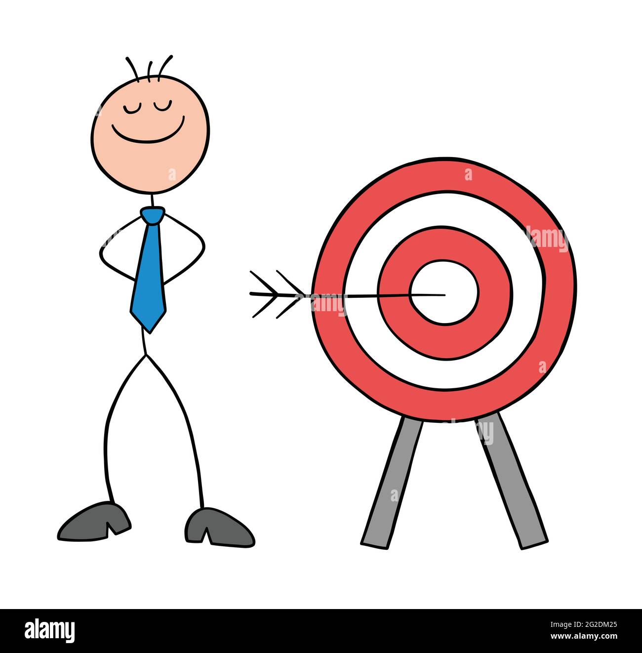 Funny Target Cartoon